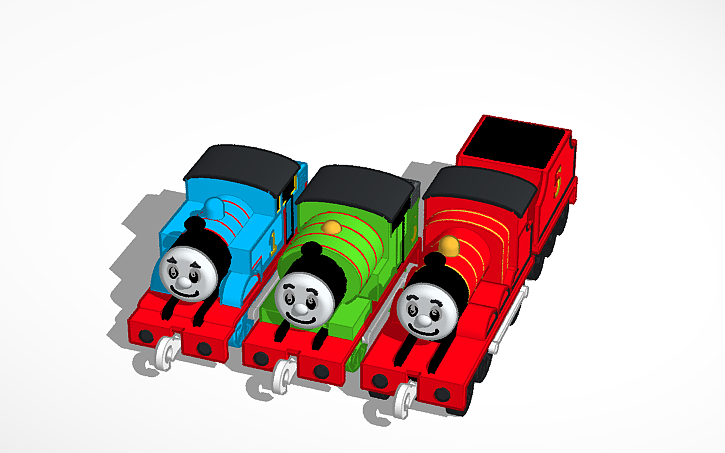 3D design Trackmaster - Tinkercad