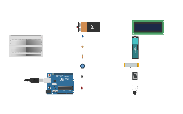 Circuit design Explicacion arduino starter pack y programacion - Tinkercad