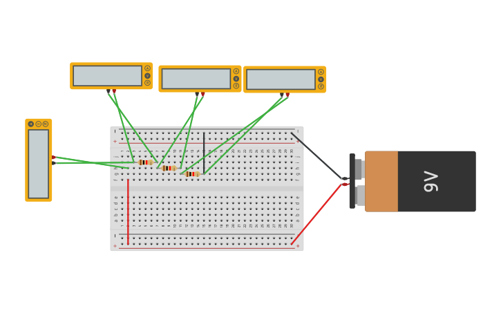 Circuit design primera clase - Tinkercad