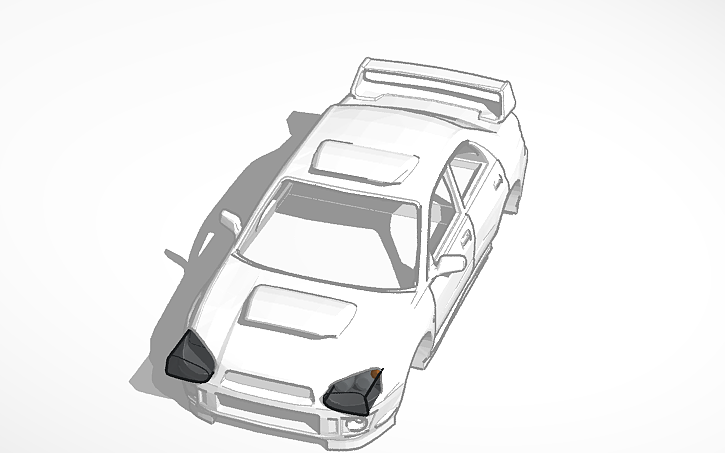 3D design Copy of Subaru Impreza | Tinkercad