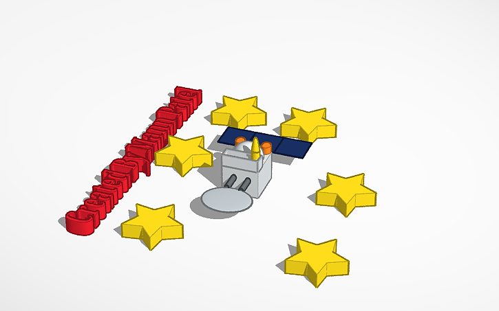3D design Mars - Tinkercad