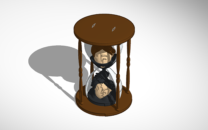 3D design Official Unus Annus Hourglass | Tinkercad