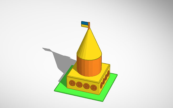 3D design Funky Bombul - Tinkercad