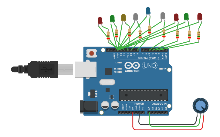 Circuit Design Arduino Tinkercad 7727