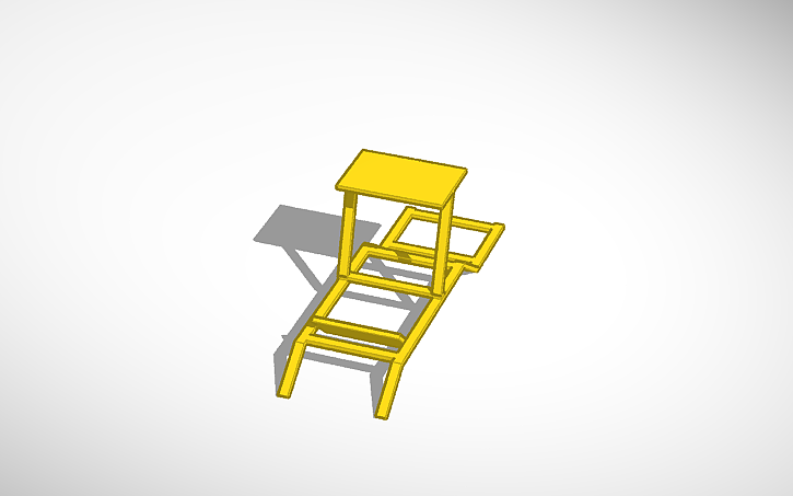 3D design Racing sim rig - Tinkercad