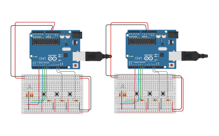 Circuit design Pull up Pull down Drenç | Tinkercad