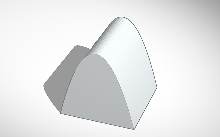 3D design Parabola? - Tinkercad