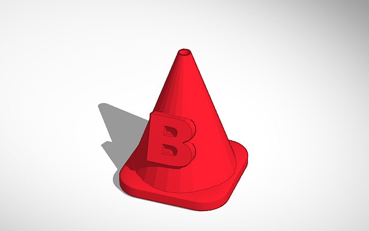 3D design Brady carroll cone | Tinkercad