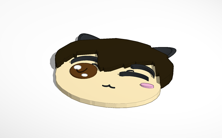3D design EXO Chen chibi with cat ears! :3 | Tinkercad