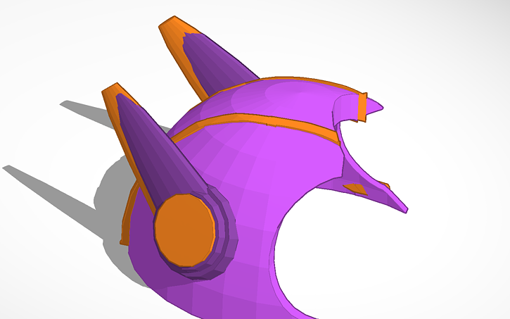 3D design FINAL Honey-Lemon Helmet - Tinkercad