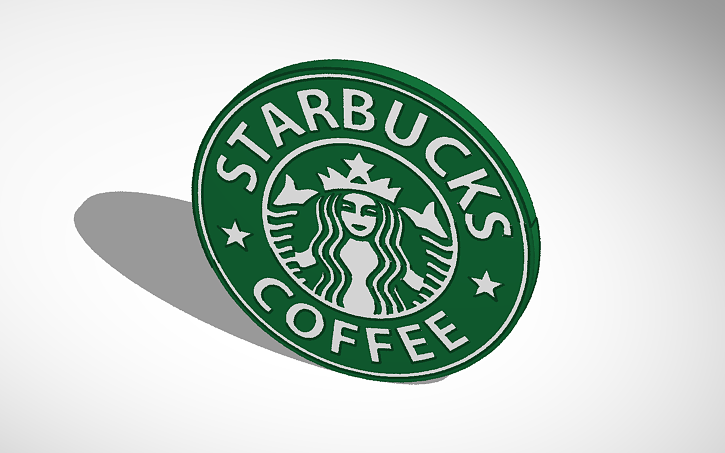 3D design starbucks - Tinkercad