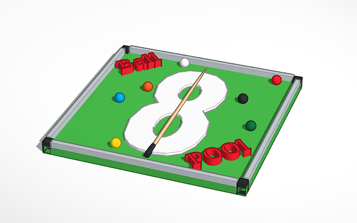 3D design Pool Table | Tinkercad