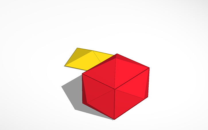 3D design Agustin's egg drop container - Tinkercad
