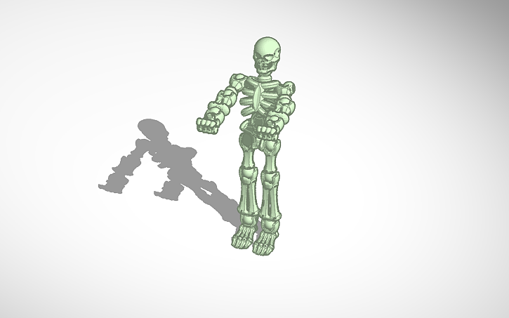 3D design Spooky Scary Skeletons | Tinkercad