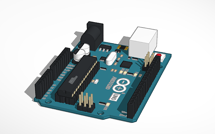 3d Design Arduino Uno R3 Tinkercad