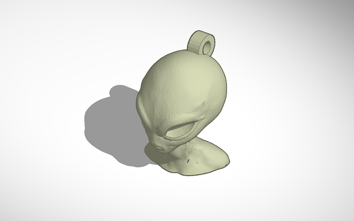 3D design Alien - Tinkercad