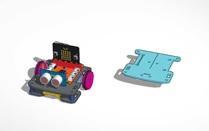 3D design kitro:bot - Tinkercad