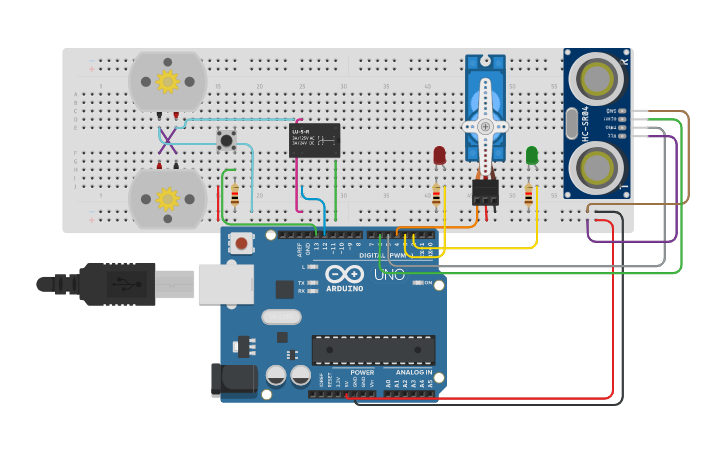 Circuit design PROYECTO FINAL | Tinkercad