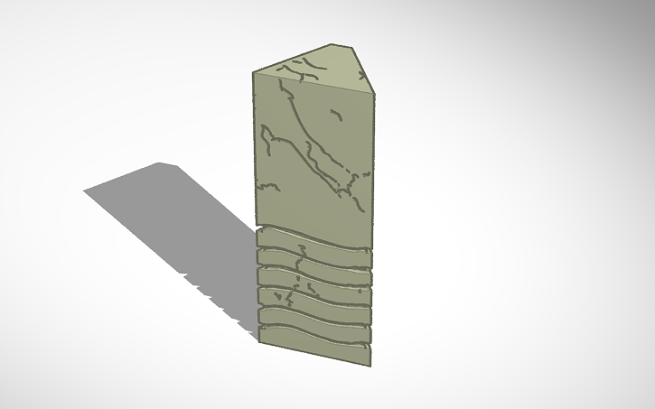 3D design Water stone | Tinkercad