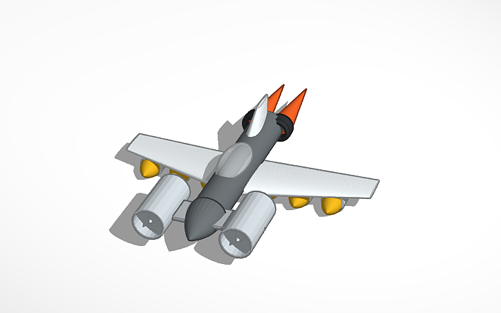 3D design Super jet | Tinkercad