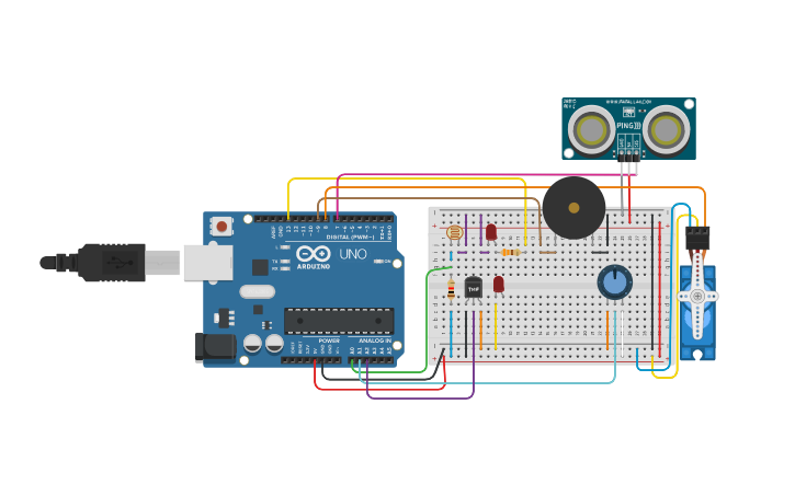 Circuit design Practica utilizando sensores analógicos o sensores ...