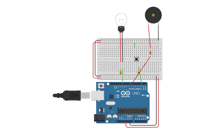 Circuit design Mechatronics Lab | Tinkercad