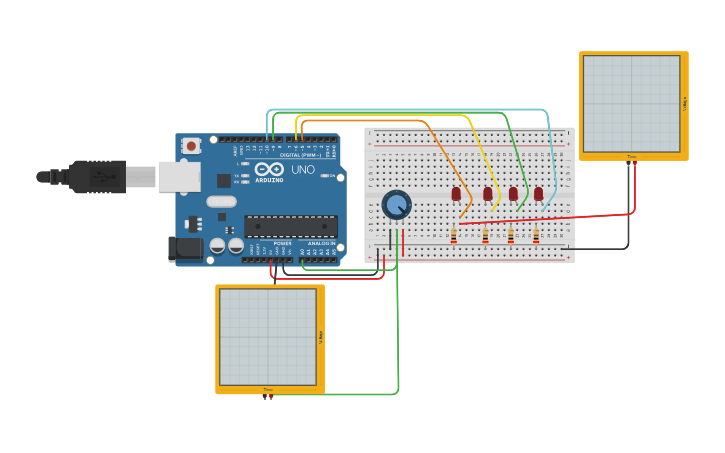 Circuit Design Analogread Y Analogwrite Tinkercad