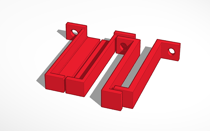 3D design Spindle motor driver box clamps | Tinkercad