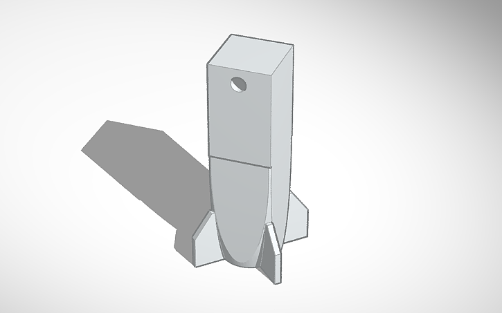 3D design Llama Tail piece | Tinkercad