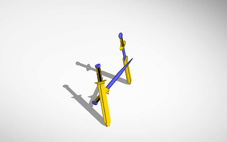 3D design The Infinity Blade - Tinkercad