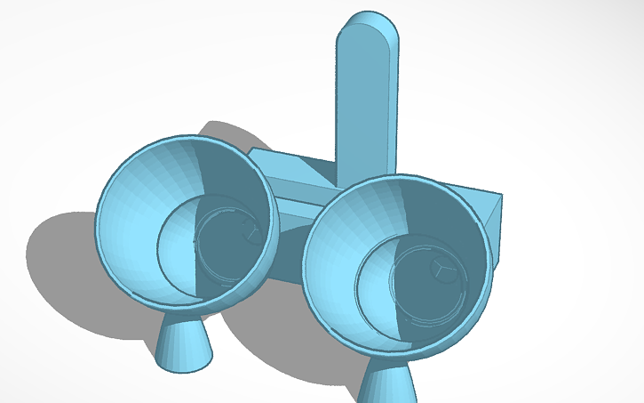 3D design Iphone 8 plus Speakers - Tinkercad