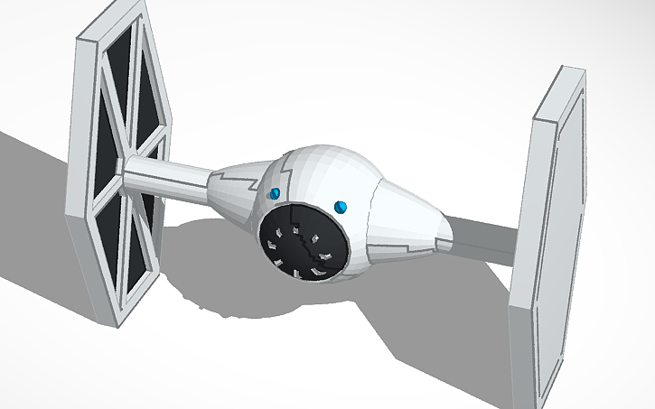 3D design star wars spacecraft - Tinkercad