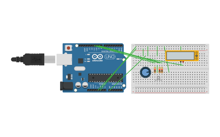 Circuit design Project-2(Level-4) - Tinkercad