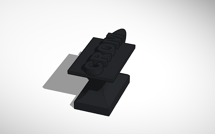 3D design CROM Anvil | Tinkercad