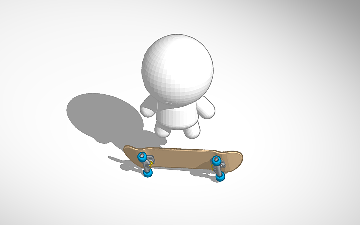 3D design skate - Tinkercad