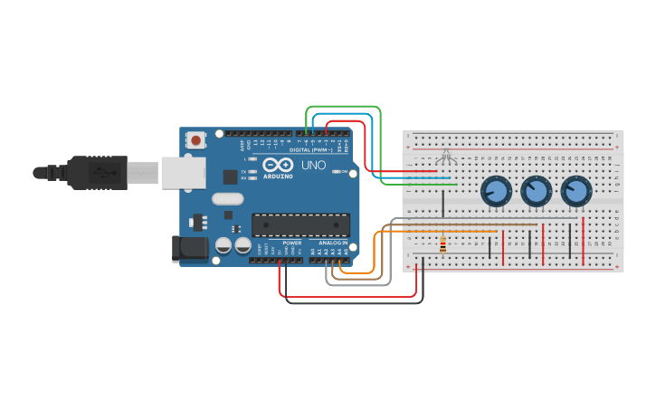 Circuit design Session 1 - task 1 (Workshop'25) - Tinkercad