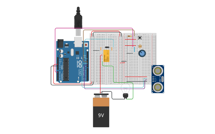 Circuit design Mini Project 2 | Tinkercad