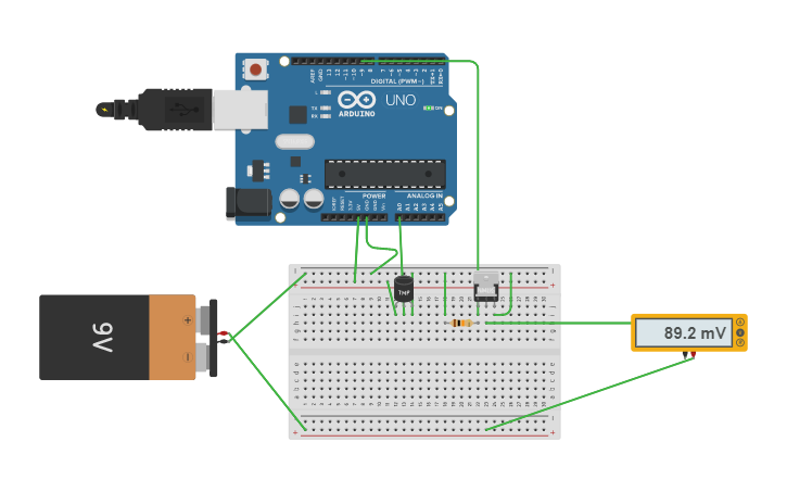 Circuit design Peltier Control - Tinkercad