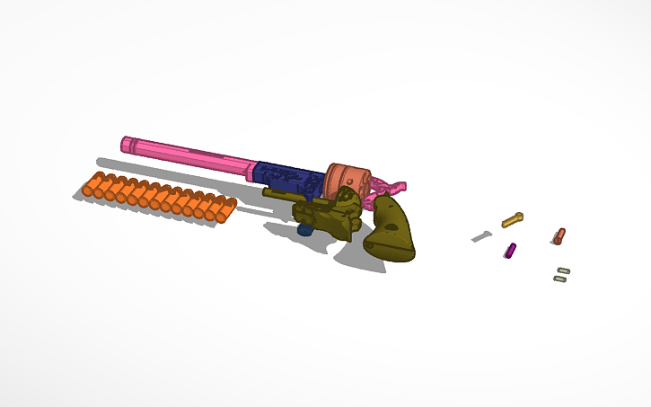 3D design colt (supernatural) - Tinkercad
