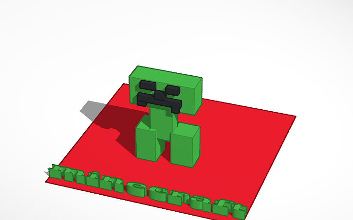 3D design Creeper | Tinkercad