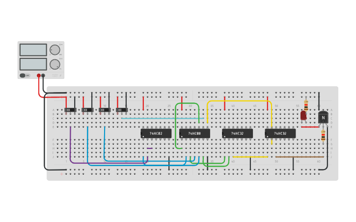 Circuit design ELEVADOR | Tinkercad