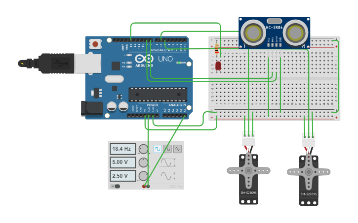 Circuit design problema_2_a | Tinkercad