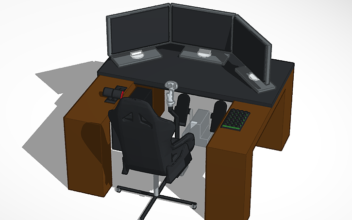 3D design Airplane simulator - Tinkercad
