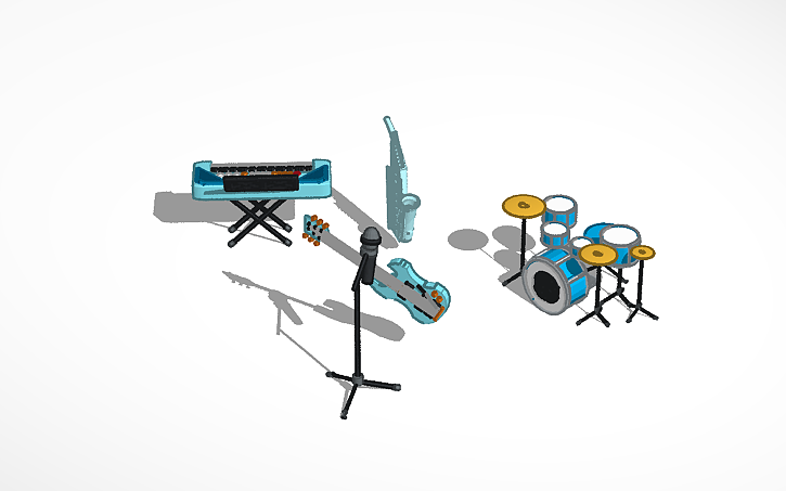 3D design Band - Tinkercad
