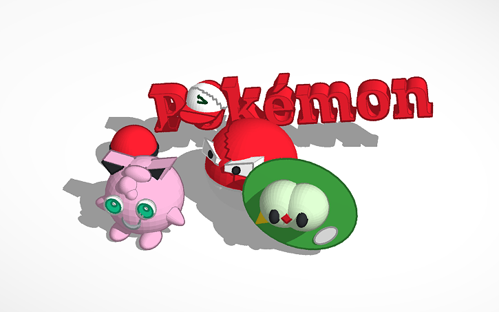 3D design Pokemon Design | Tinkercad