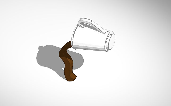 3D design Giant cup sculpture | Tinkercad