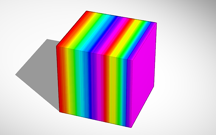 3d Design Gradient I Made Out Of Nowhere Tinkercad