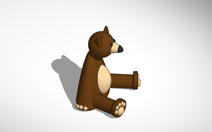 3D design Bear | Tinkercad