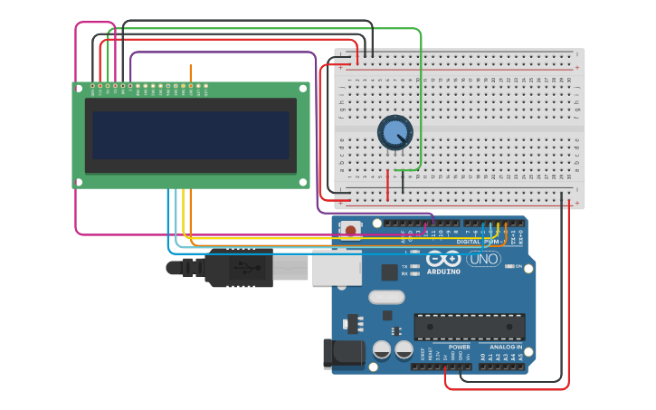 Circuit design Activity 7 -A - Tinkercad