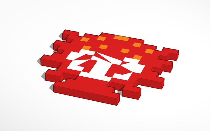 3D design Red Octorock #LoZC - Tinkercad